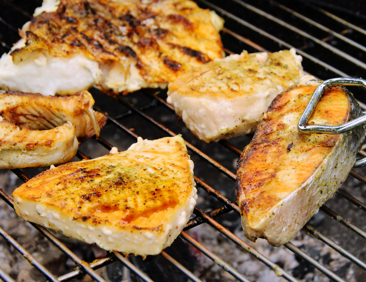 Grill-Roasted BBQ fish - Carrickmacross Restaurant